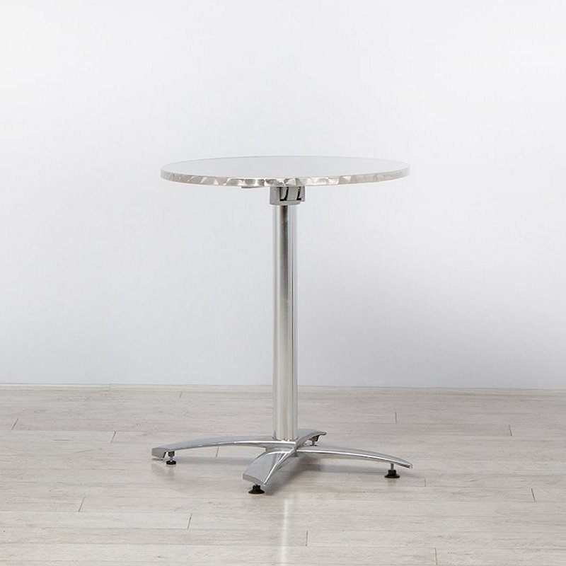 Bistro Table Hire London - Hire Chrome Tables in London