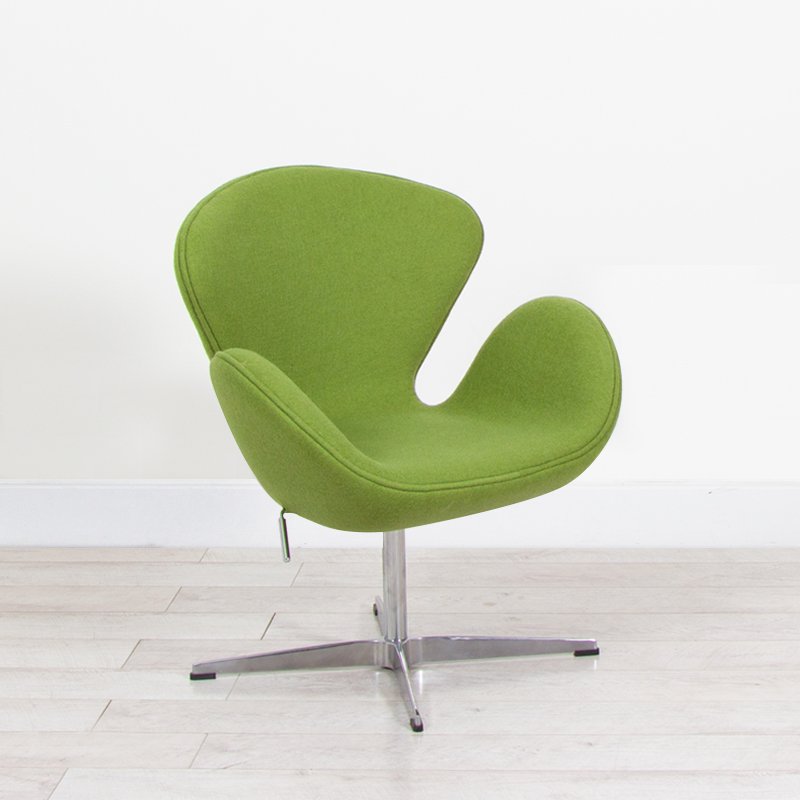 Green Swan Chair | Event Chair Hire - Furniture Rental & Exhibit Hire
