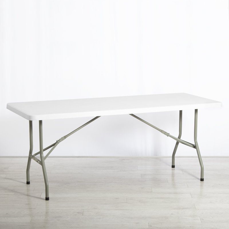 Plastic Trestle Tables in London | 6ft Blow Moulded Tables