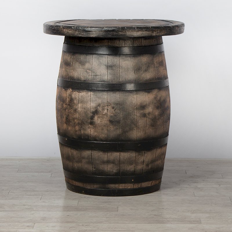Barrel Bar Table Rental from Furniture Hire UK