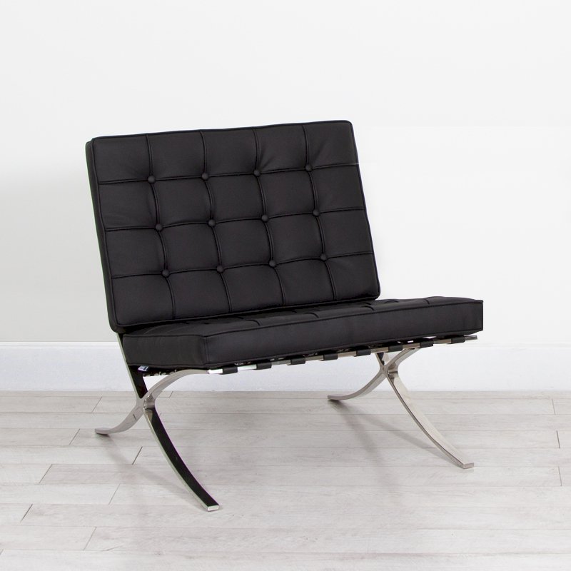 Black Barcelona Style Chair | Event Chair Hire