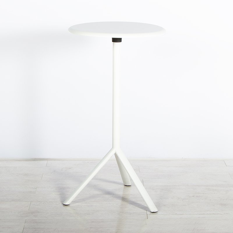 Mara Table White | Poseur Table Hire
