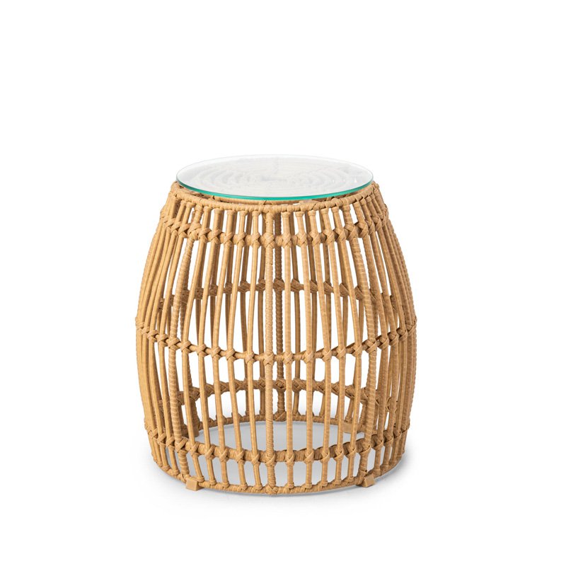 Miami Natural Side Tables | Coffee Table Hire