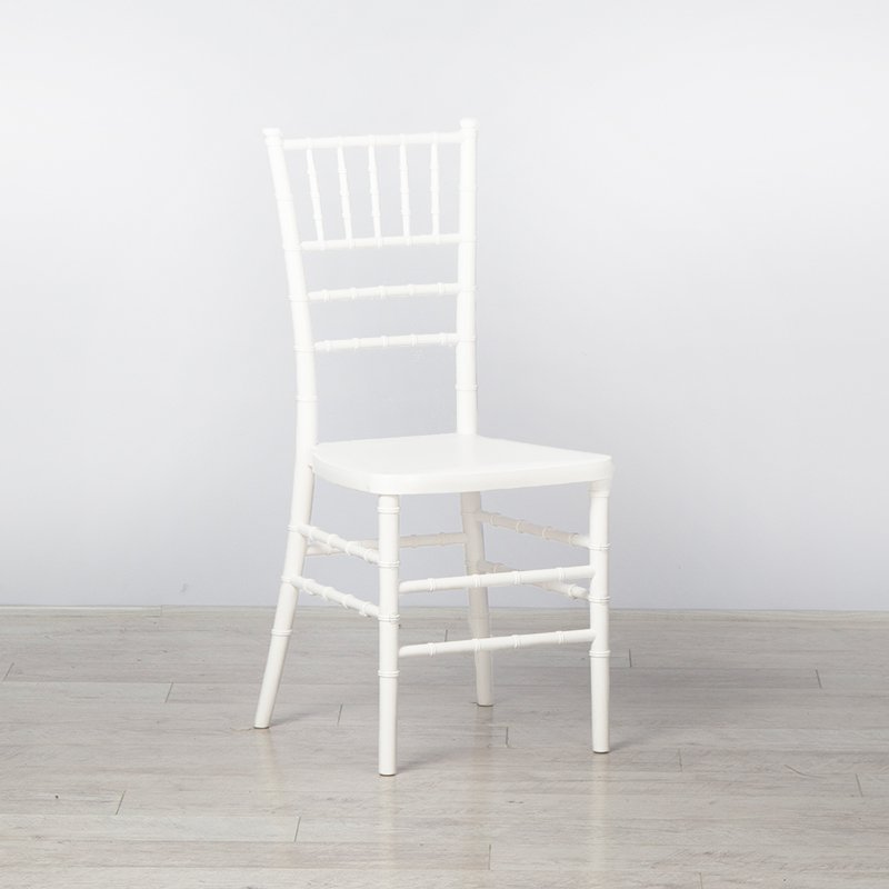White Chiavari Chair Rental from Furniture Hire UK | Tiffany Chair Hire