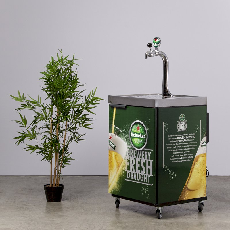Heineken David Portable Beer Dispenser Hire | Party Keg Hire