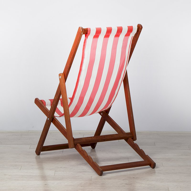 Deck Chair Hire from Party Keg Hire - Attractive Red Stripe